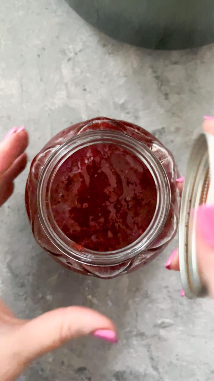 Strawberry and Rose Water Jam - Whole Natural Kitchen