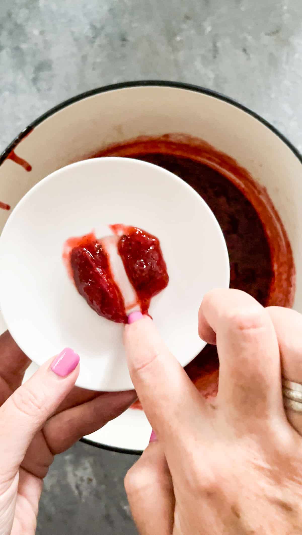 Strawberry and Rose Water Jam - Whole Natural Kitchen