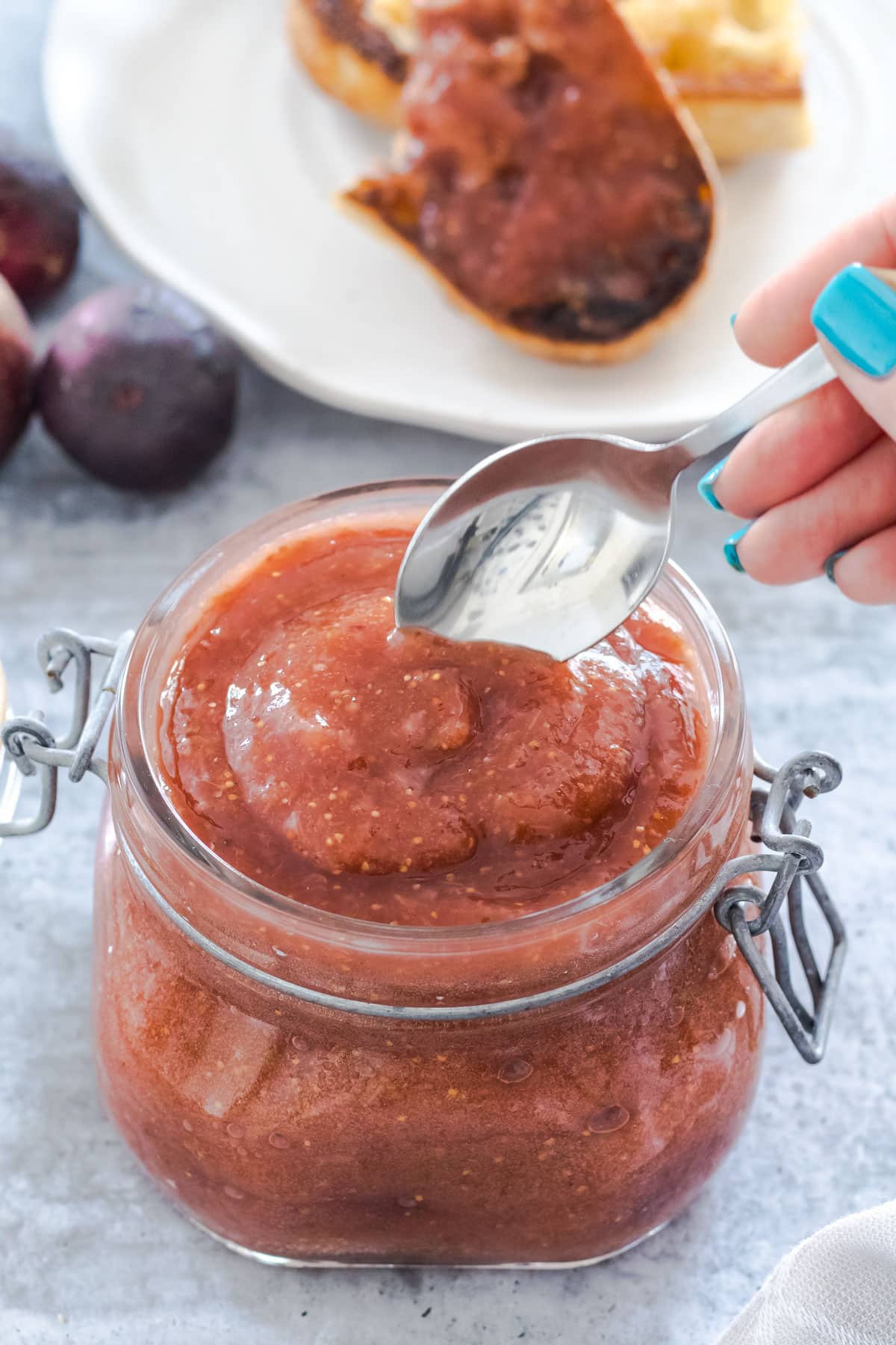 Easy Homemade Fig Butter With Honey - Whole Natural Kitchen
