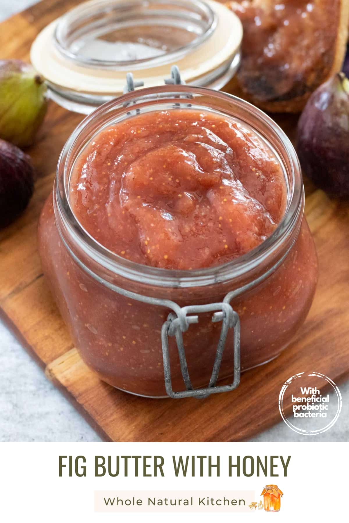 Easy Homemade Fig Butter With Honey - Whole Natural Kitchen
