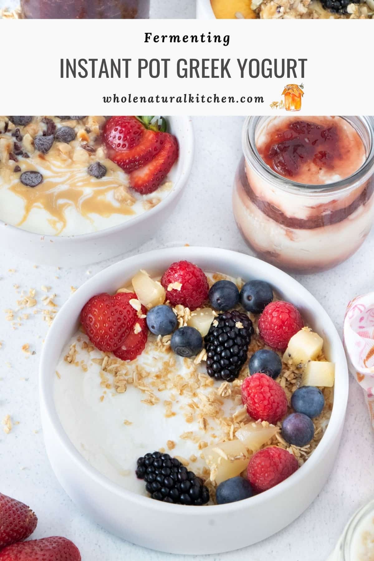 Thick And Creamy Instant Pot Greek Yogurt - Whole Natural Kitchen